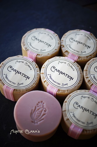 Carnation Soap by Auntie Clara's